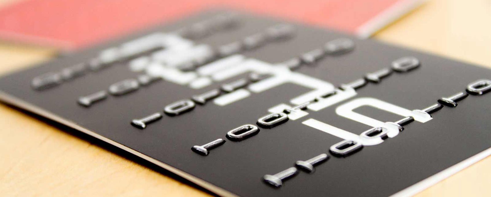 Embossed Business Cards - Plastic Printers